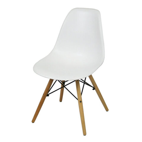 Paris Chair - White/Natural - 24 Seven Productions